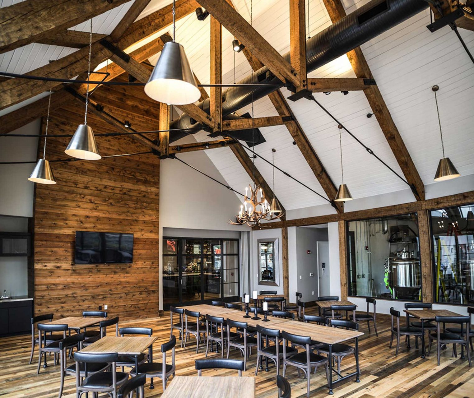 Restaurant Refresh with Antique Oak - Christopher Zoltan Designs